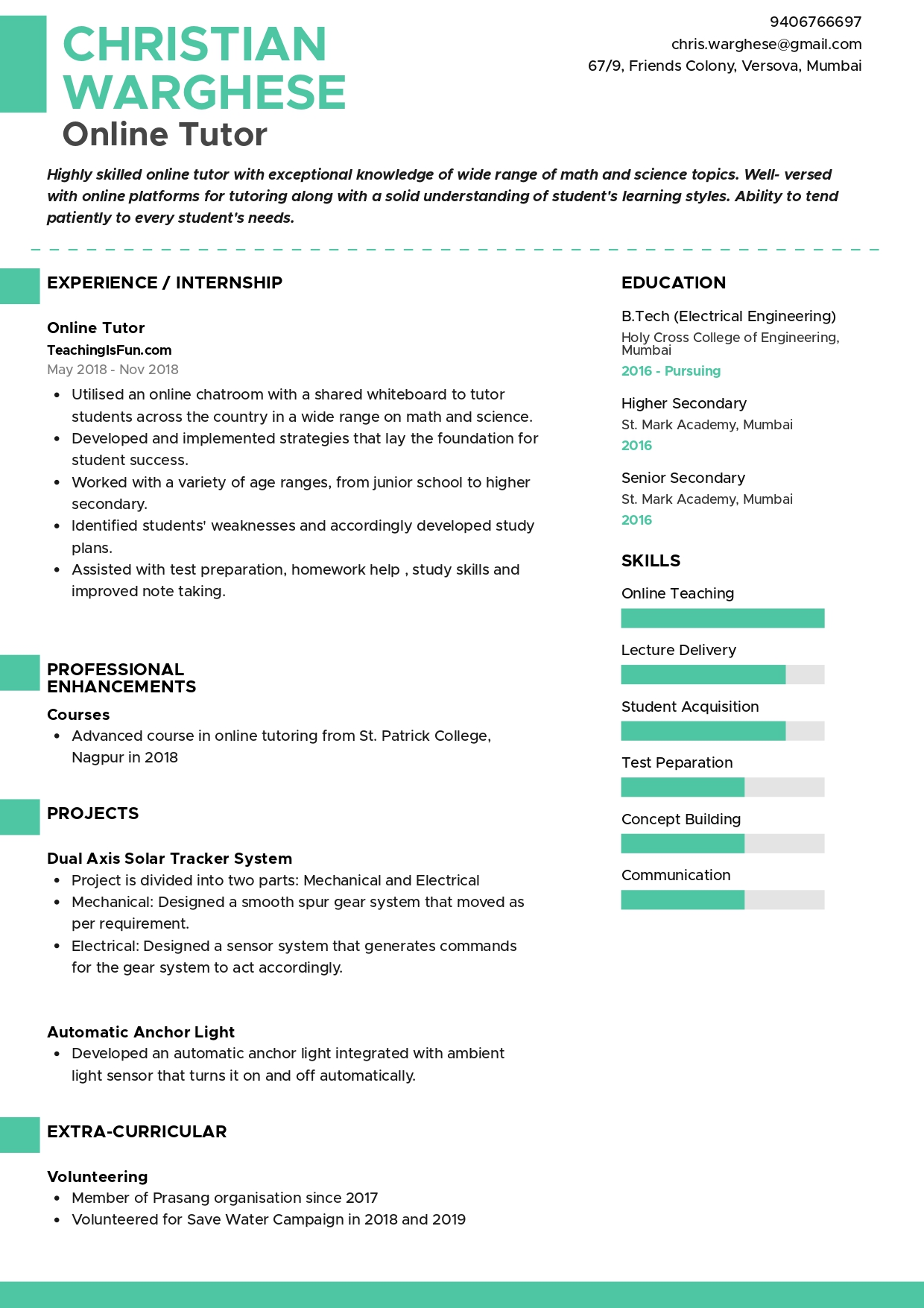 5 Sections to Include in Your Resume [25 Examples]