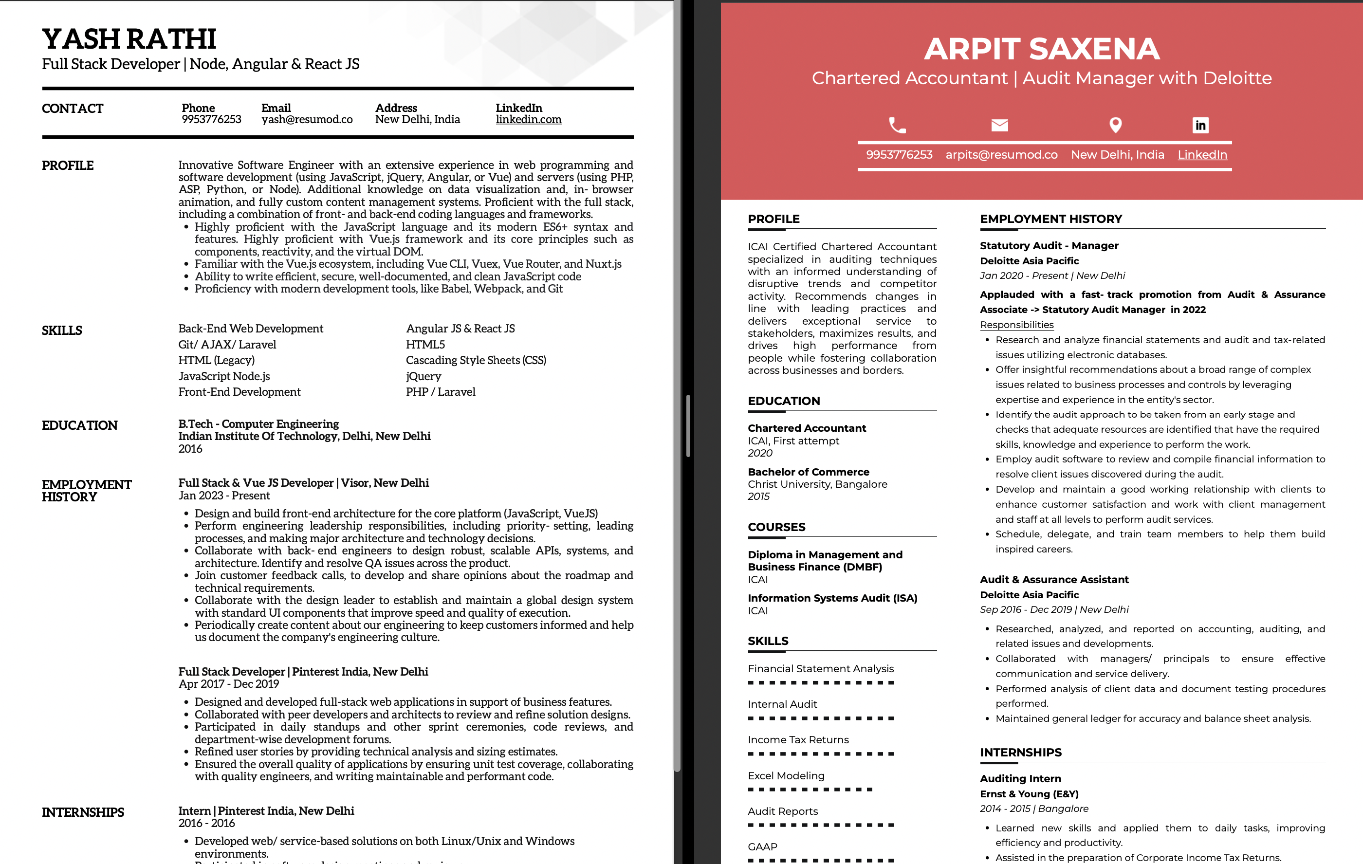 Resumod - Feature Guide & What's New