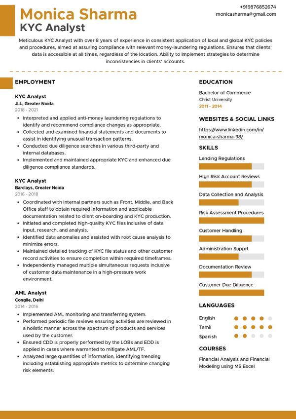 Writing a Resume for Banking and Finance Jobs [5 Examples]
