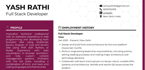 How to Write a Web Development Resume [5 Examples]
